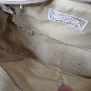 Cappelli Straworld | Bags | Cappelli Straworld Pond Scene Purse Wicker ...